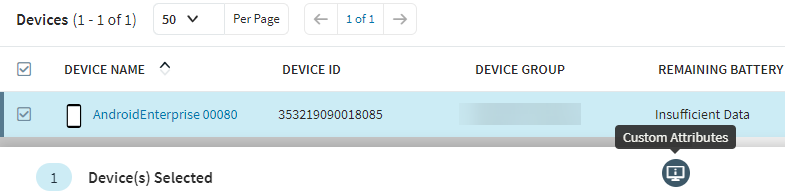 Setting Custom Attributes for Devices Setting Custom Attributes for Devices